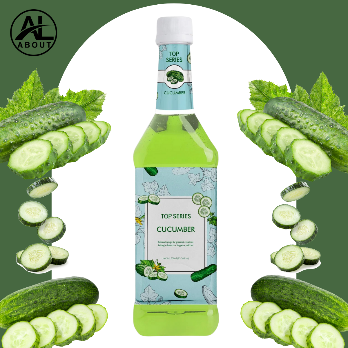 TOP Creamery Cucumber Syrup 750ml | Shopee Philippines