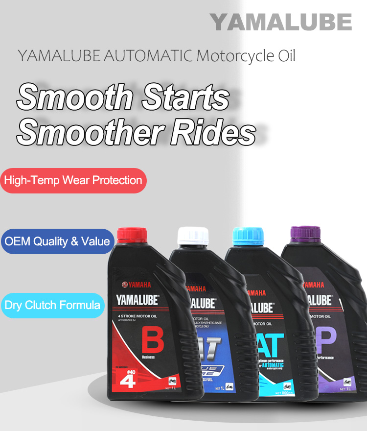 YAMAHA YAMALUBE 4-Stroke Motor Oil AT 10W40 800ml-1l Fully Synthetic ...