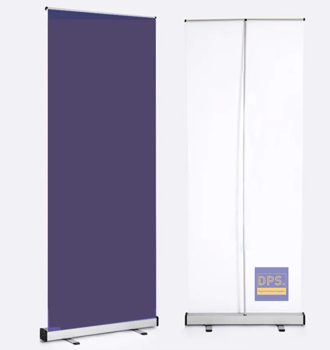 DPS Roll Up Banner Stand IRON 200cm X 80cm (6.56ft x 2.62ft) for Party ...