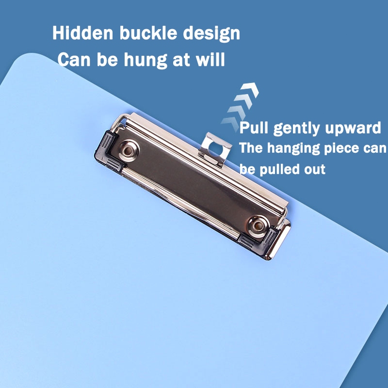 A4 Clip Board Writing Pad Hard Board Long Clip Pad File Paper Folder ...