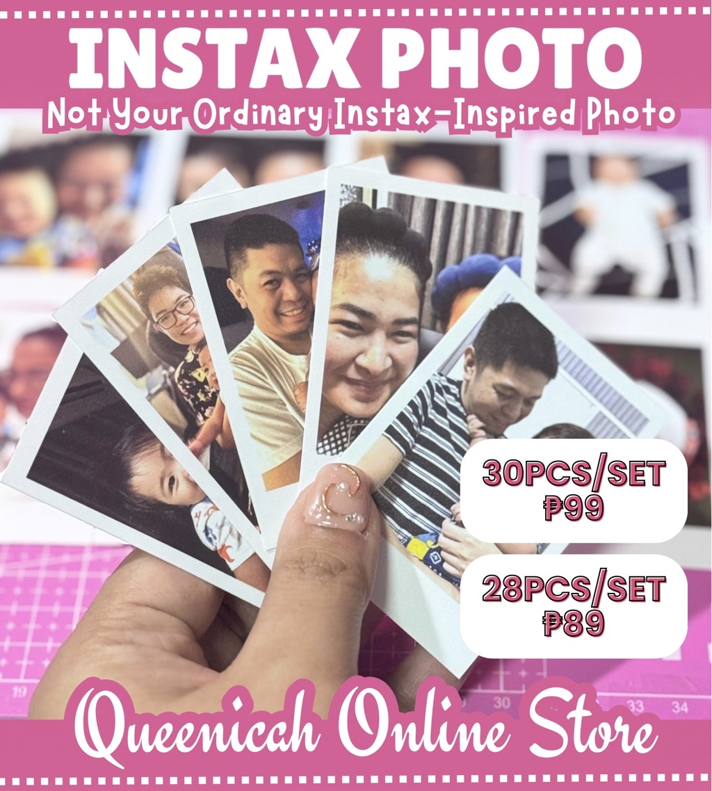INSTAX MINI PHOTO PRINTING(30PCS/SET & 28PCS/SET) High Quality Printed ...