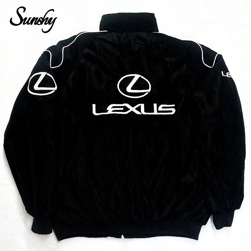 LEXUS F1 Racing Jacket Embroider Summer Cycling Windbeaker Coat Unisex ...