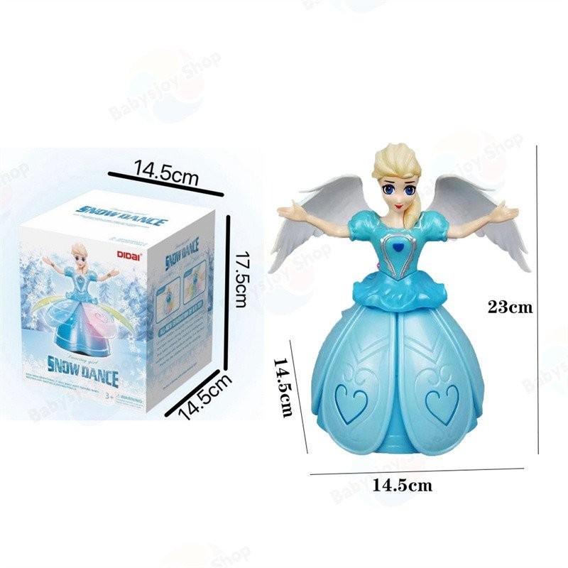 Disney Frozen Elsa Princess Electric Dancing Toy Anna with Wings Can ...