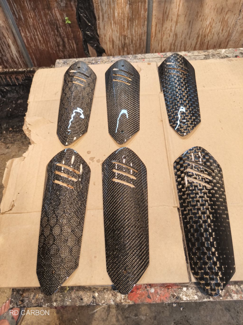 TSMP HEATGUARD CARBON FIBER S1 & S2 (OLD VERSION TYPE PIPE ONLY ...