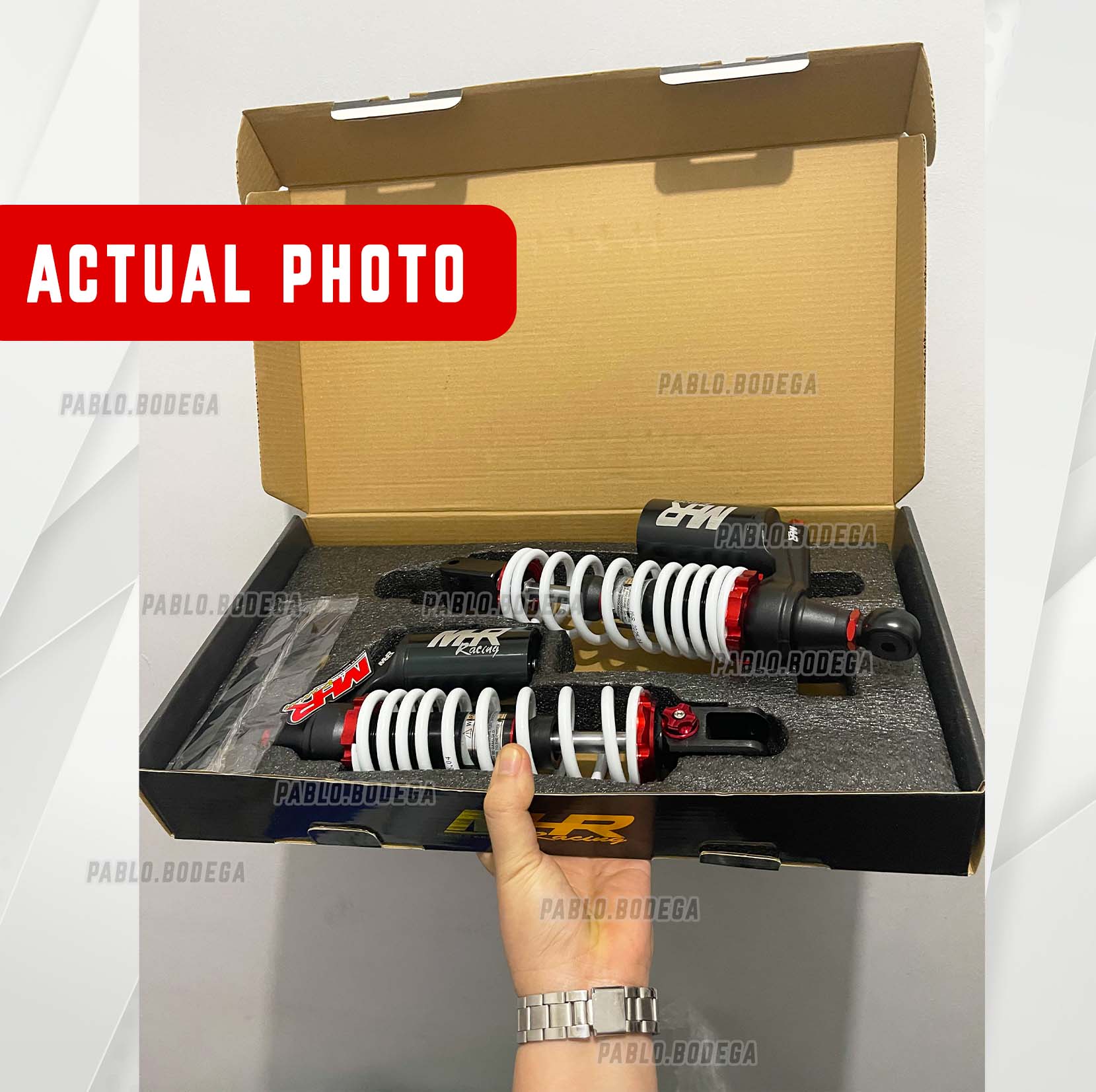 Yamaha Aerox 155 V1 V2 / Nmax V1 V2 Rear shock absorber 2pcs with Baso ...