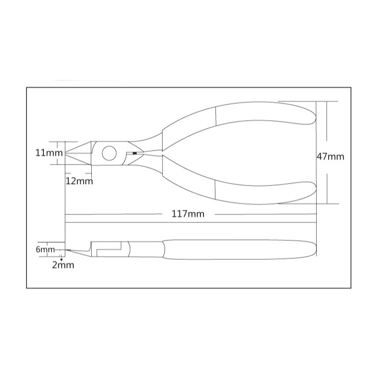 Nanye Side cutter / Nipper single side thin blade / ipliers / pliers ...