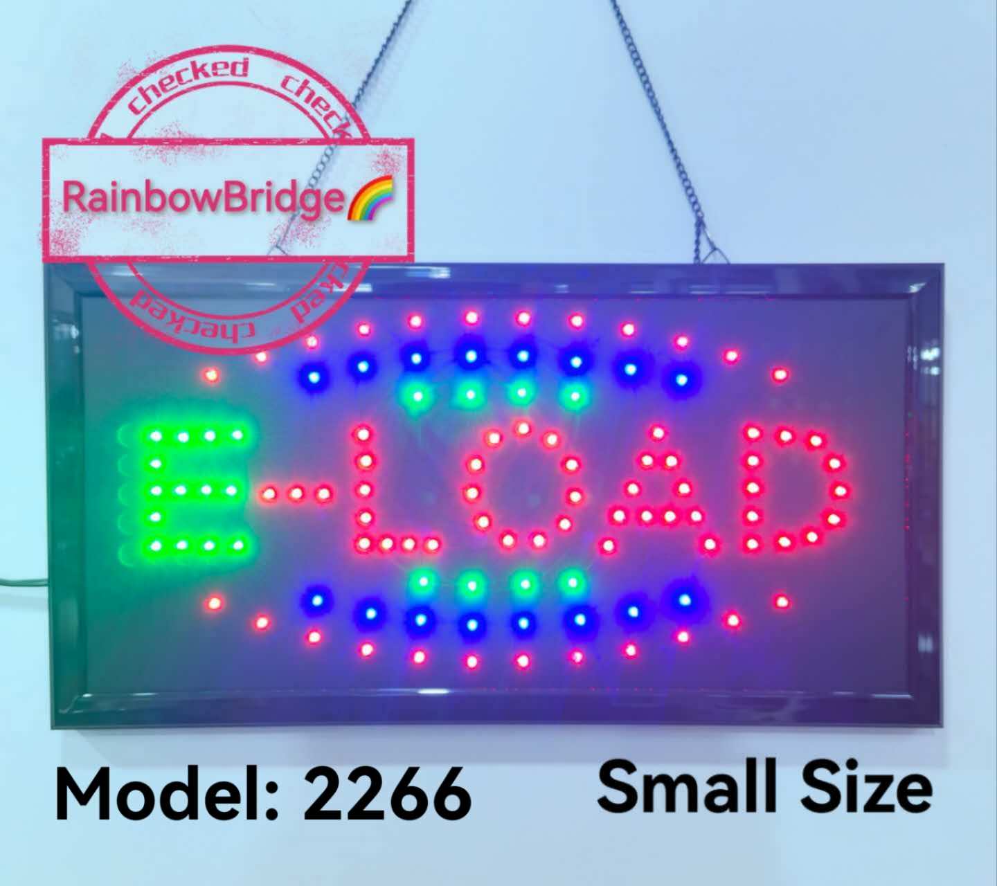 E-LOAD - RAINBOW BRIDGE LED SIGNAGE (New-Small-Large) #SIZE: W48cm ...