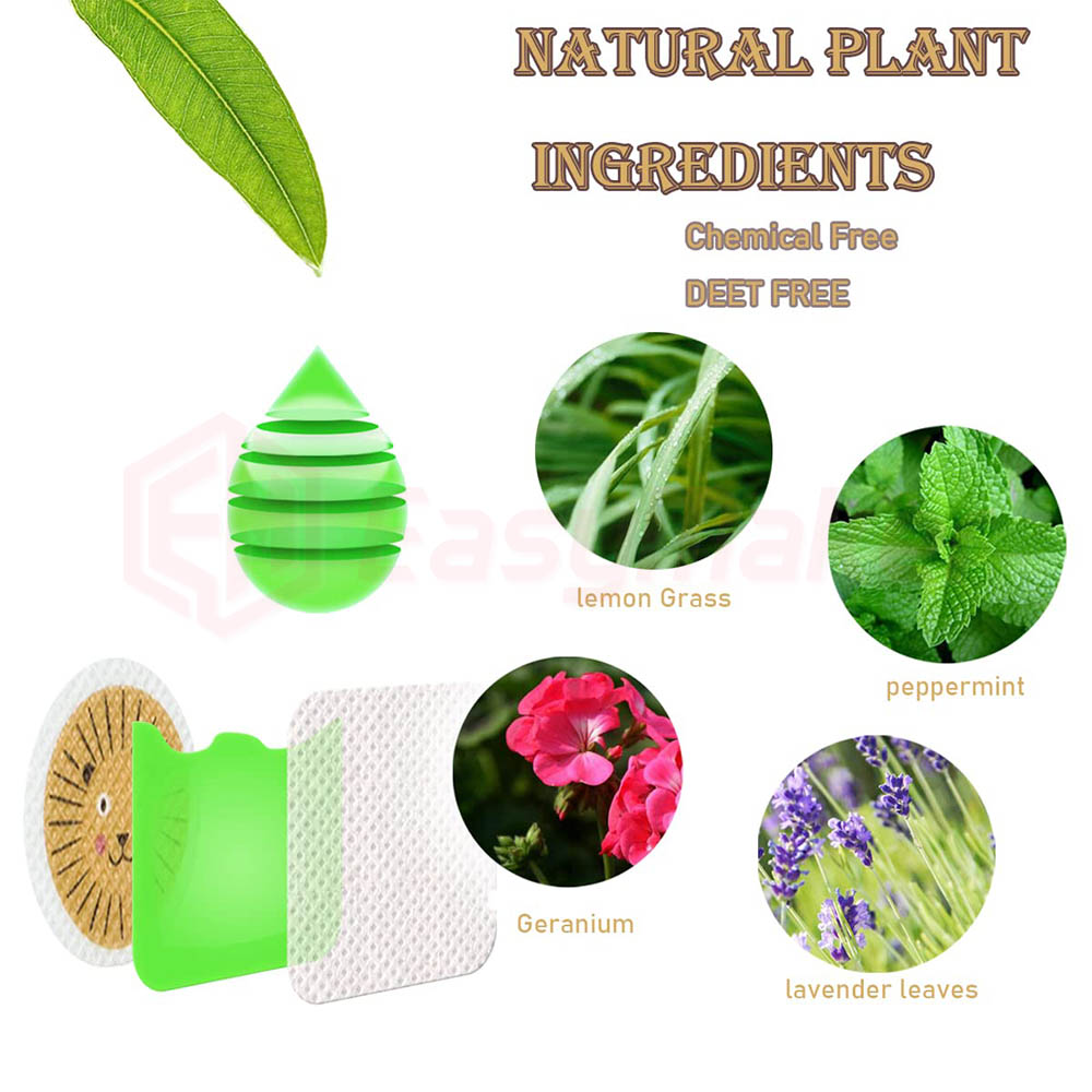 6/36/120Pcs Mosquito Repellent Sticker Natural Mosquito Patches for ...