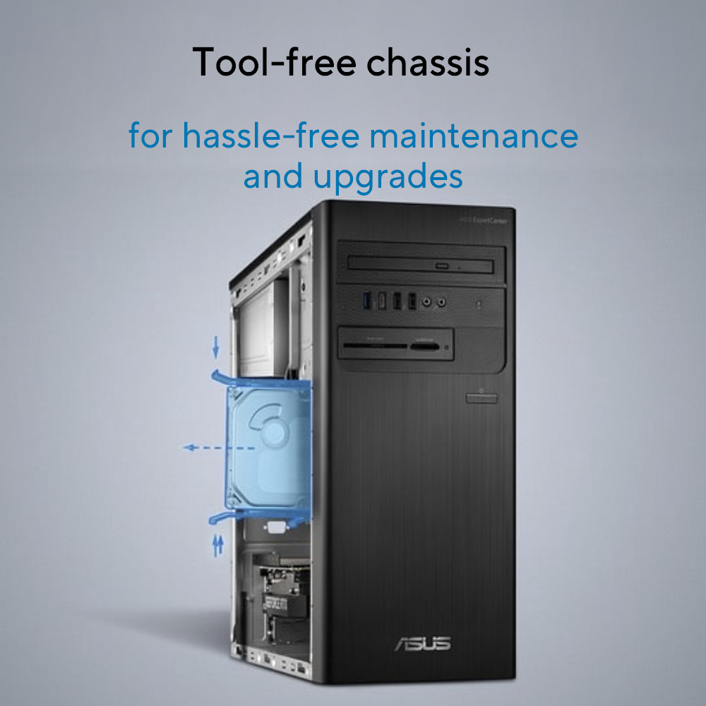 ASUS Desktop D700TE-513500290X|Intel Core i5|16GB+1TB HDD + 512GB SSD ...