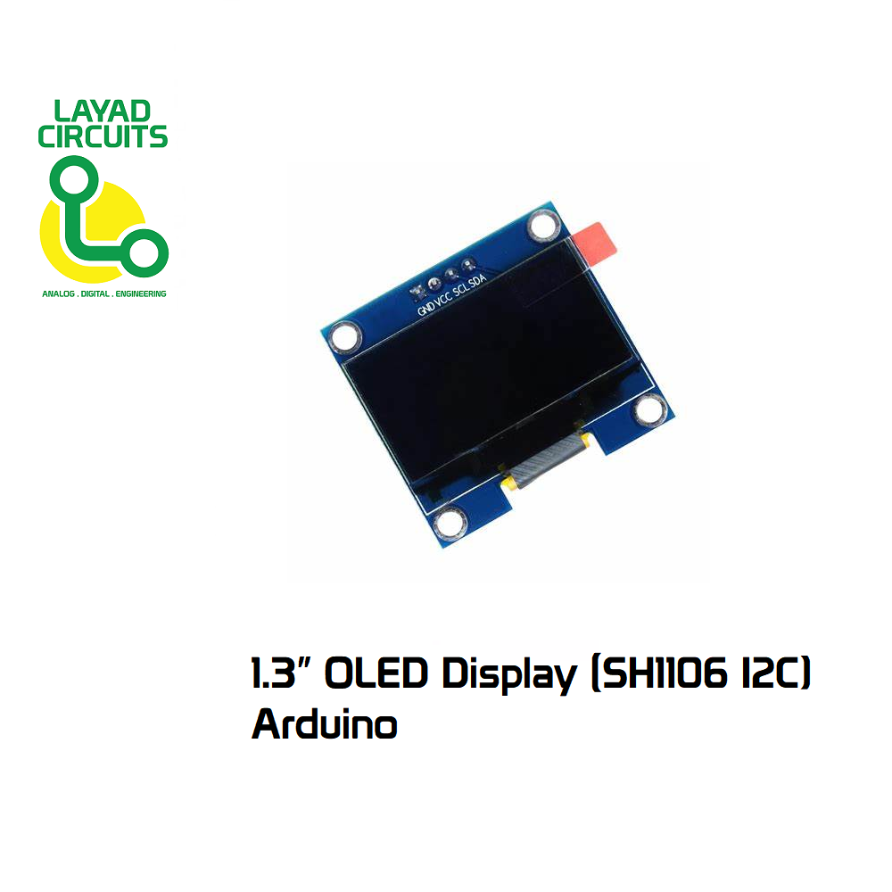 1.3″ OLED Display (SH1106 I2C) Arduino | Shopee Philippines