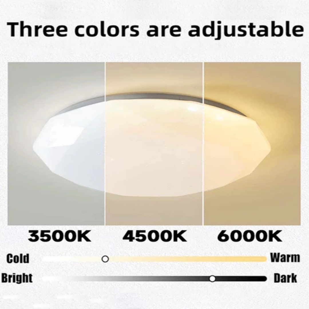 LuxyDiamond Ceiling Light For Bedroom Living Room Kitchen Ceiling Light ...