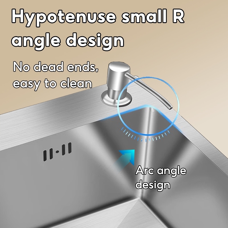【5 years warranty】Stainless Steel Kitchen Sink Thickness High Quality ...