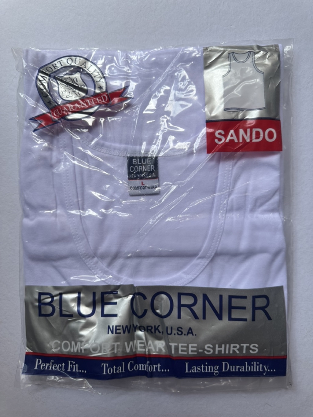 Blue Corner Sando For Men ( Adult ) | Shopee Philippines