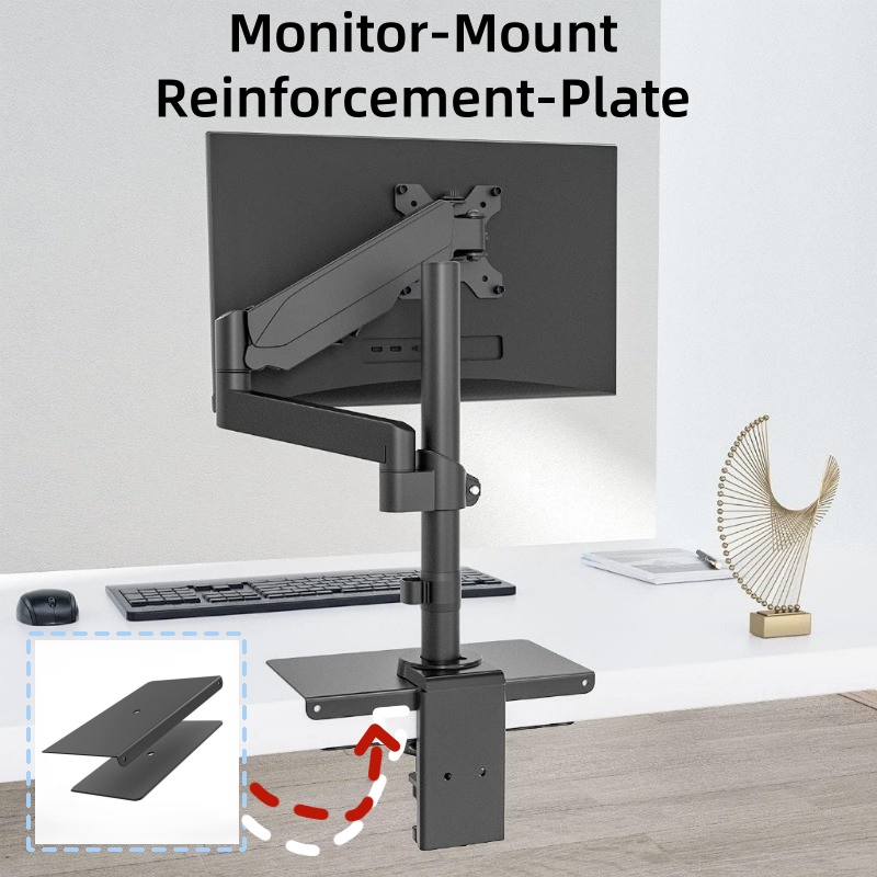 Monitor Mount Reinforcement Plat Steel Bracket Plate Fits Most Monitor ...