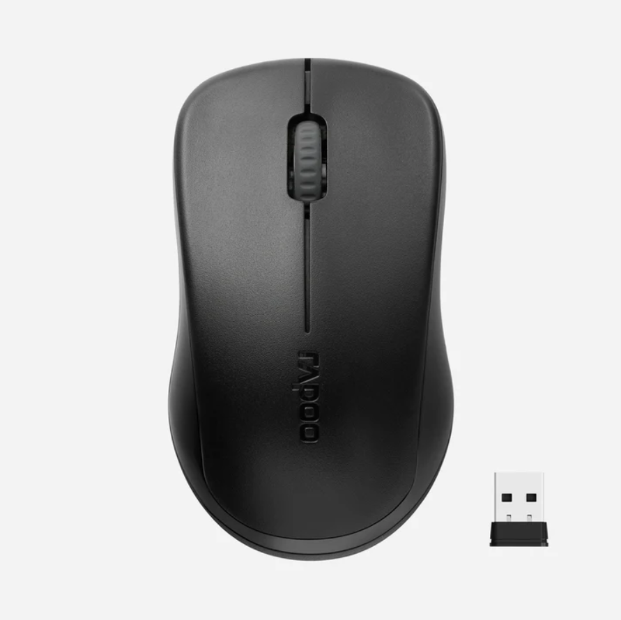 Rapoo 1680 Silent Wireless Optical Mouse 2.4G 1000DPI | Shopee Philippines