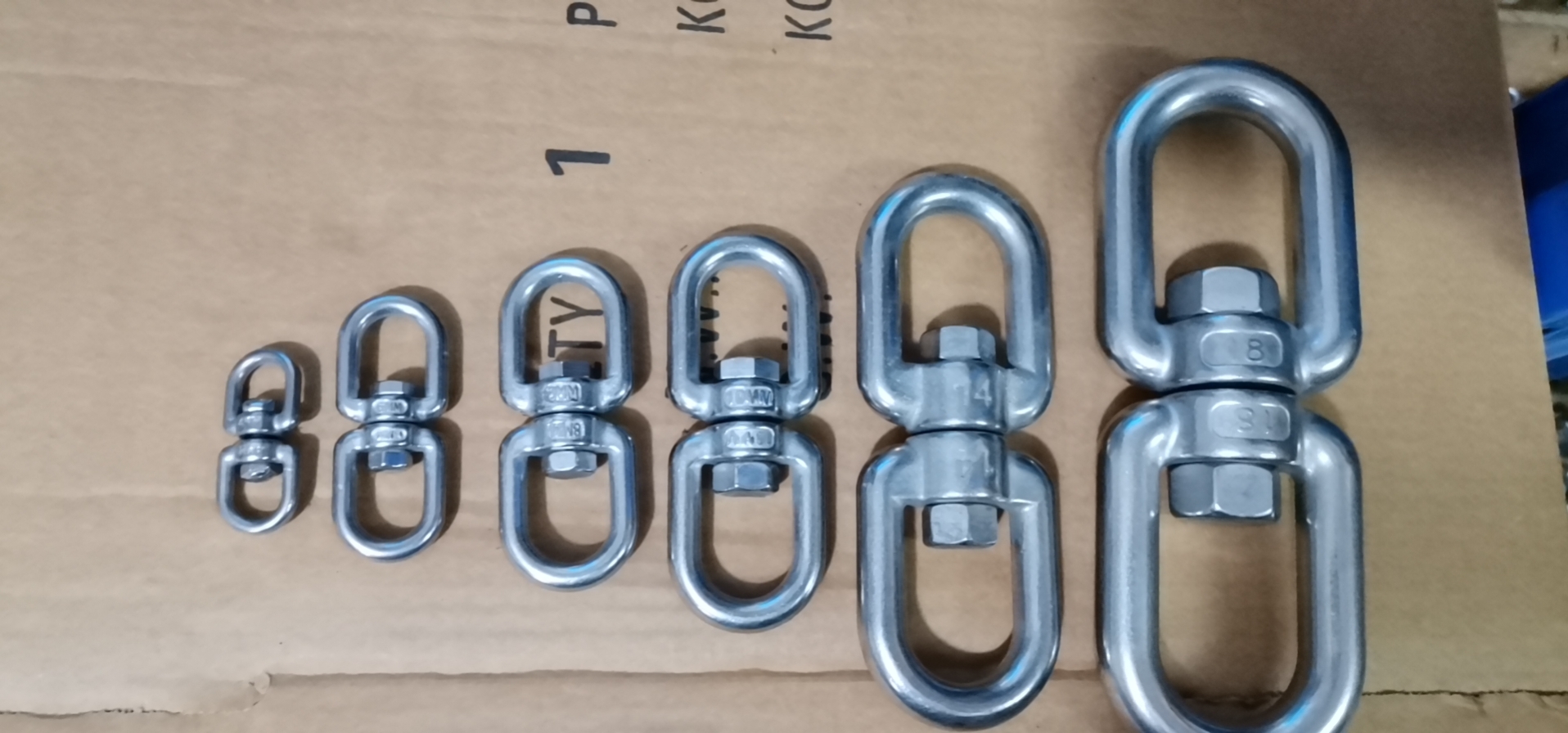 Eye Tools 4-10mm Stainless Steel Double Ended Swivel Eye Grade 304 ...