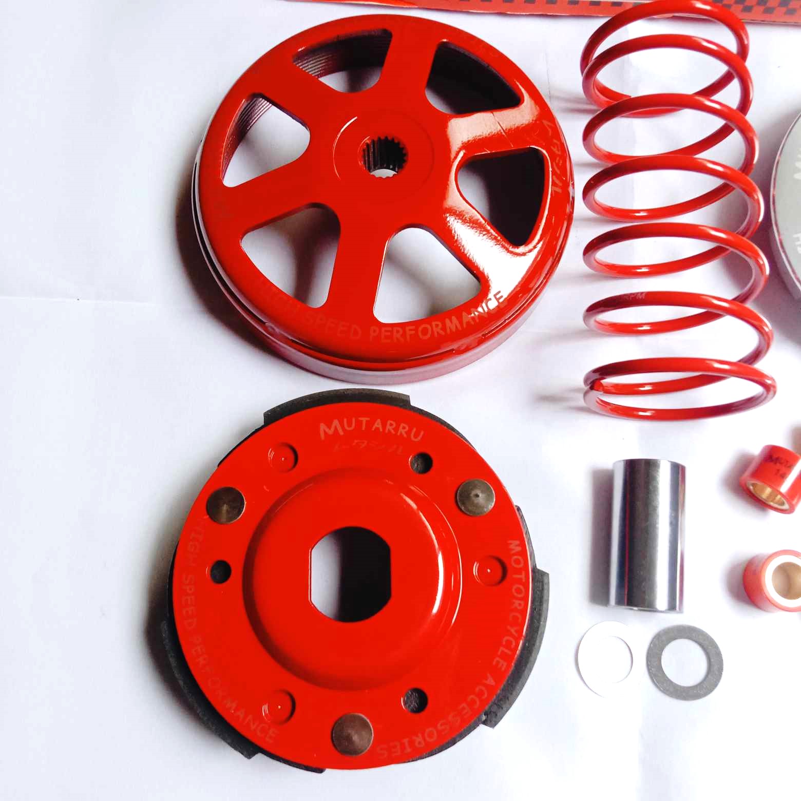 100% ORIGINAL MUTARRU CVT SET FOR NMAX/AEROX/M3/SPORTY/BEAT FI/PCX160 ...