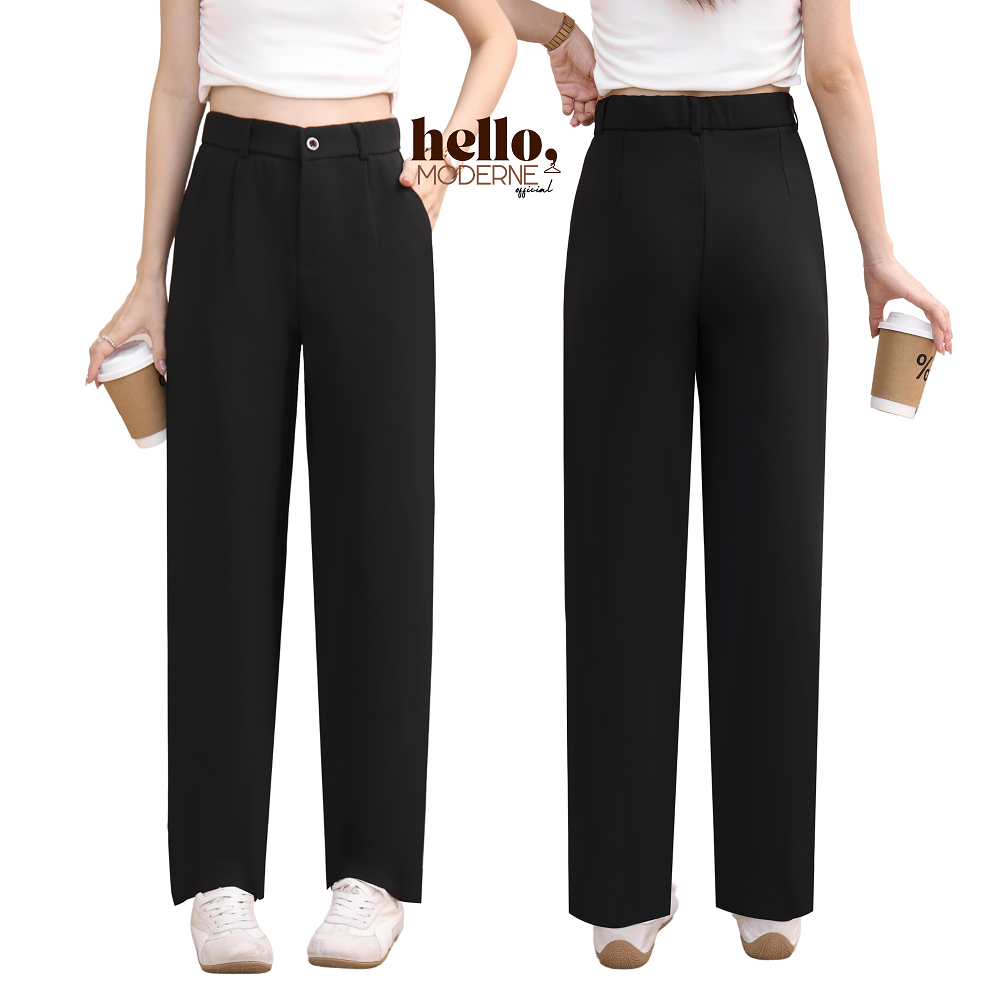 Hello Moderne High Waist Trouser Regular Fit No Garter HM249-1 ...