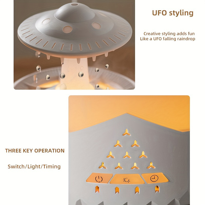 【Ready+COD】Air Humidifier, Ultrasonic Diffuser, Essential Oil Mist ...