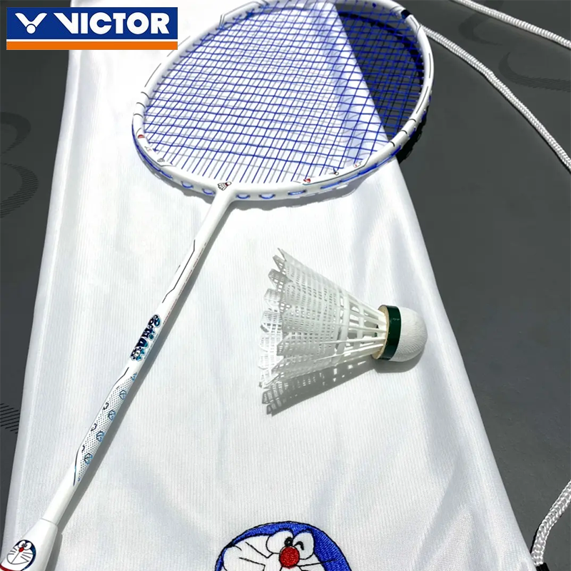 Victor X Doraemon badminton racket Single Carbon fiber | Shopee Philippines