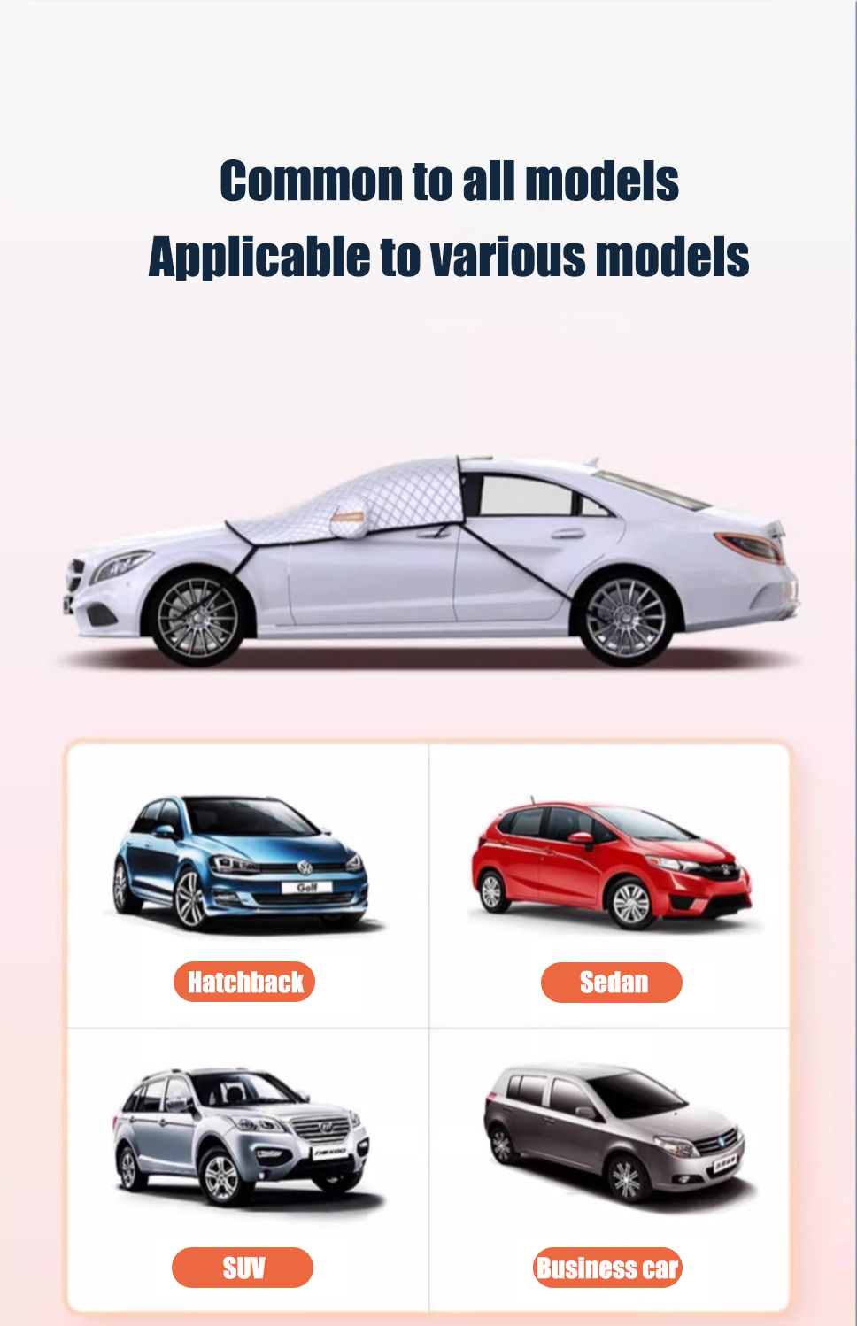 Car Cover Sedan Universal Dust Waterproof Car Cover Scratch-Resistant ...