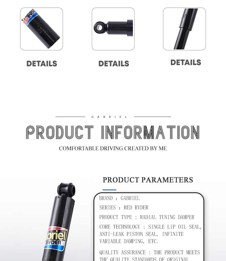 Gabriel Shock Absorber For ISUZU/JEEP/BUS 17069 17067 Car Modification ...