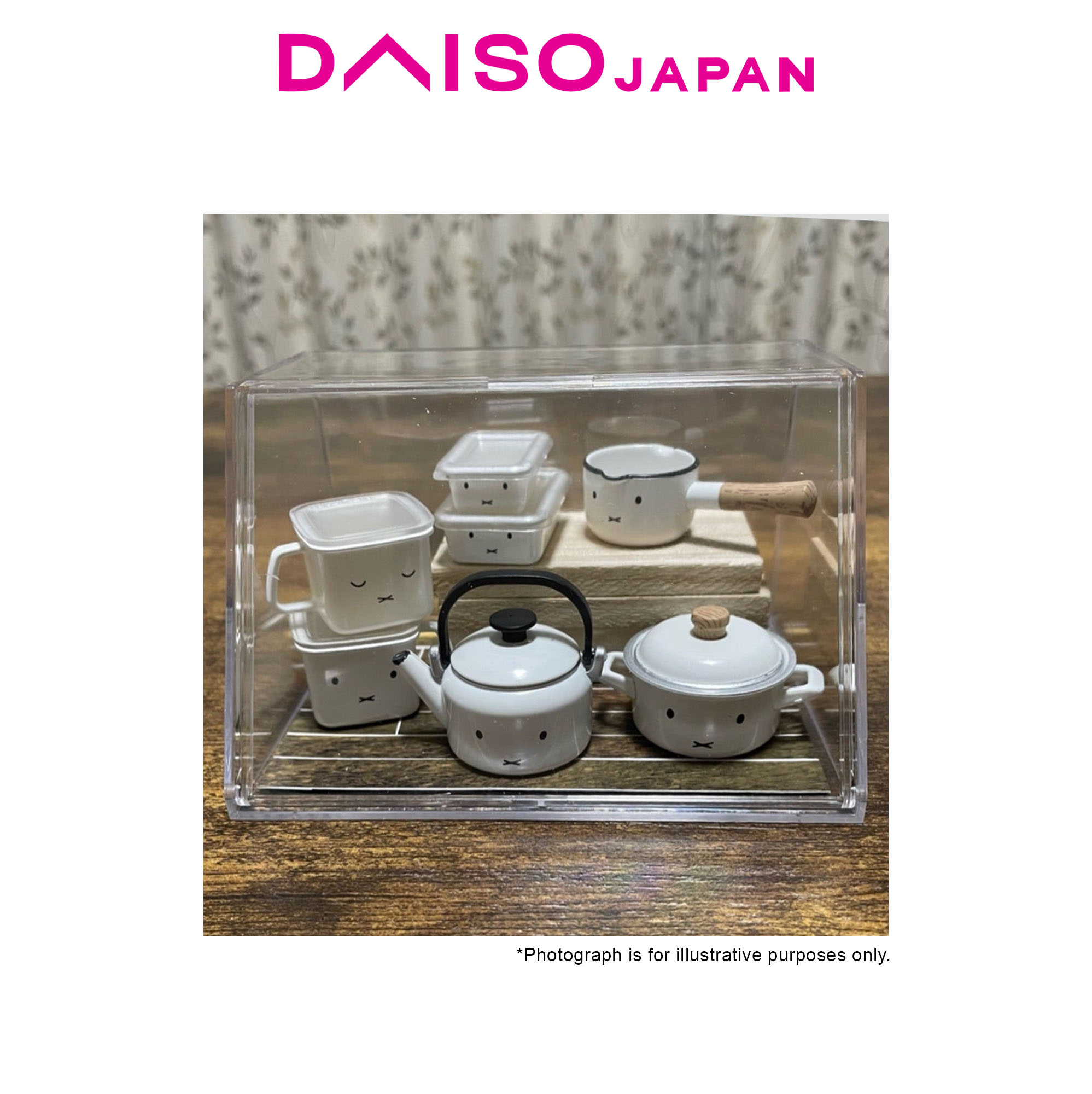 Daiso Mini Under-Monitor Clear Display Case | Shopee Philippines