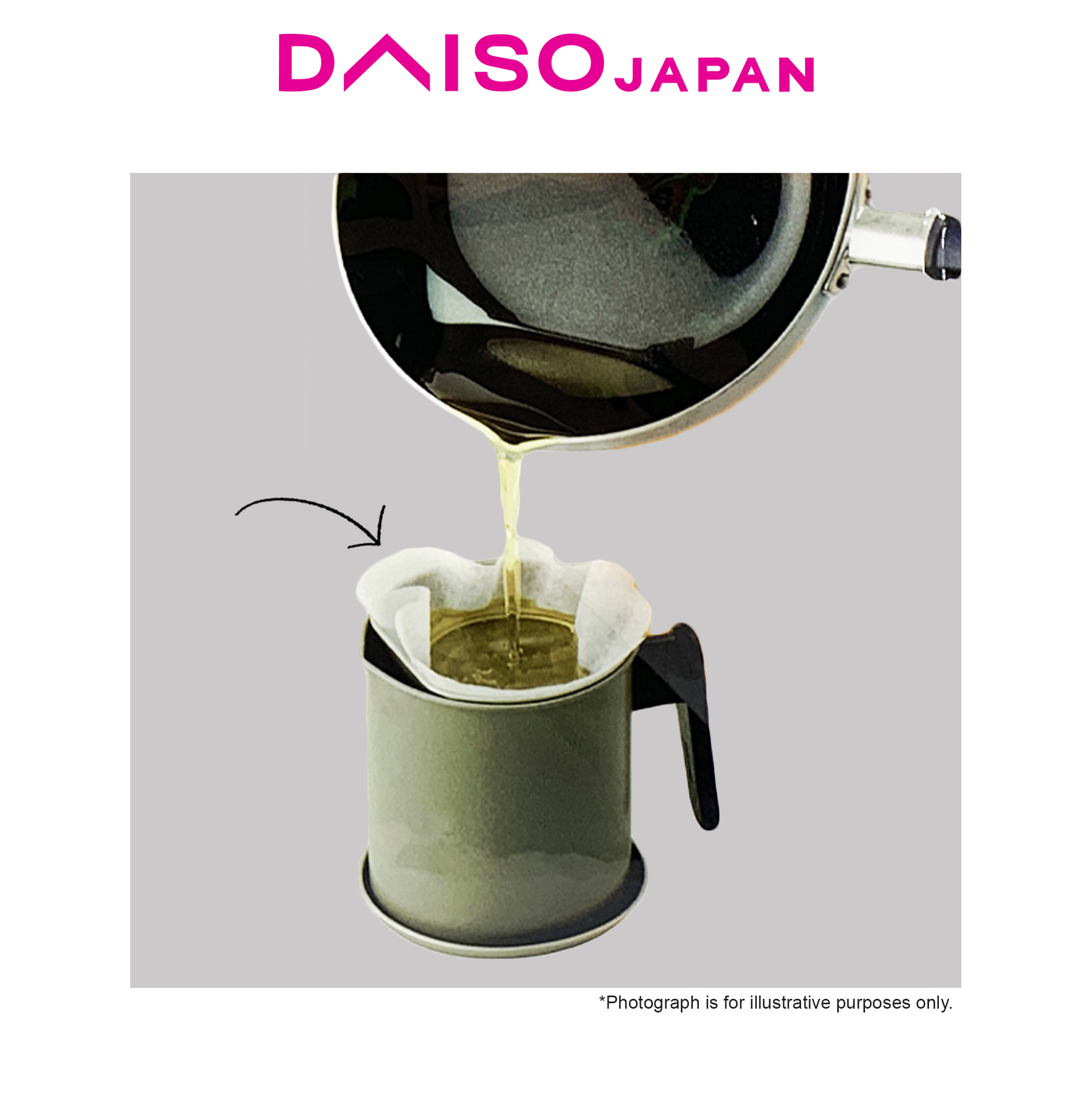 Daiso Cooking Oil Filter Paper (15 sheets) | Shopee Philippines