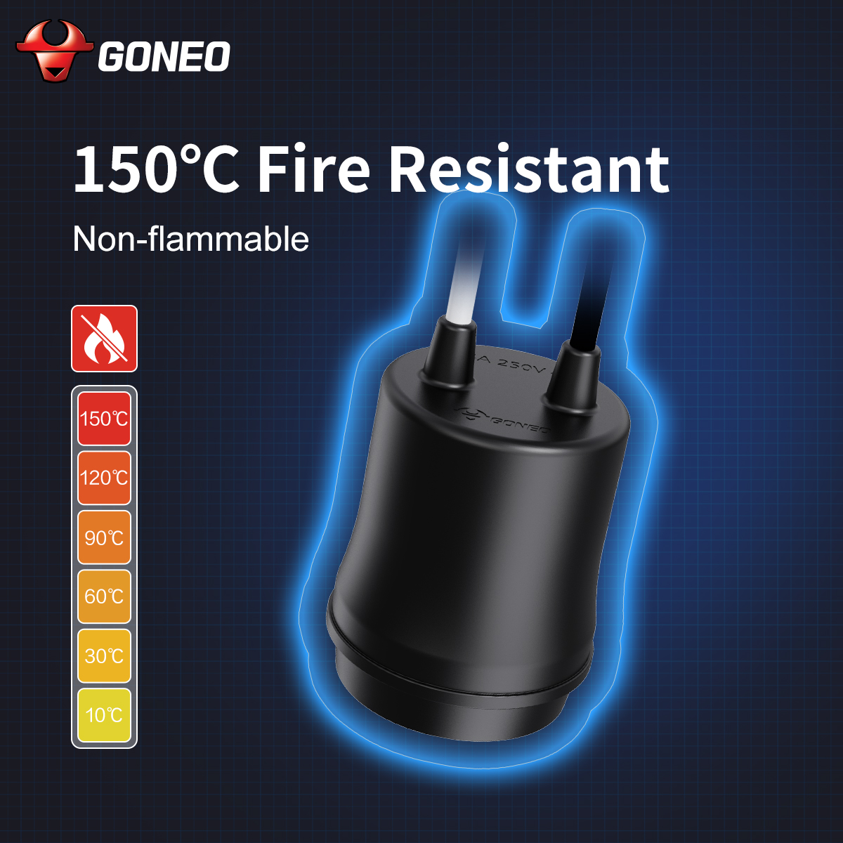 GONEO E27 Keyless Receptacle and MGTA04 E27 Weatherproof Rubber Socket ...