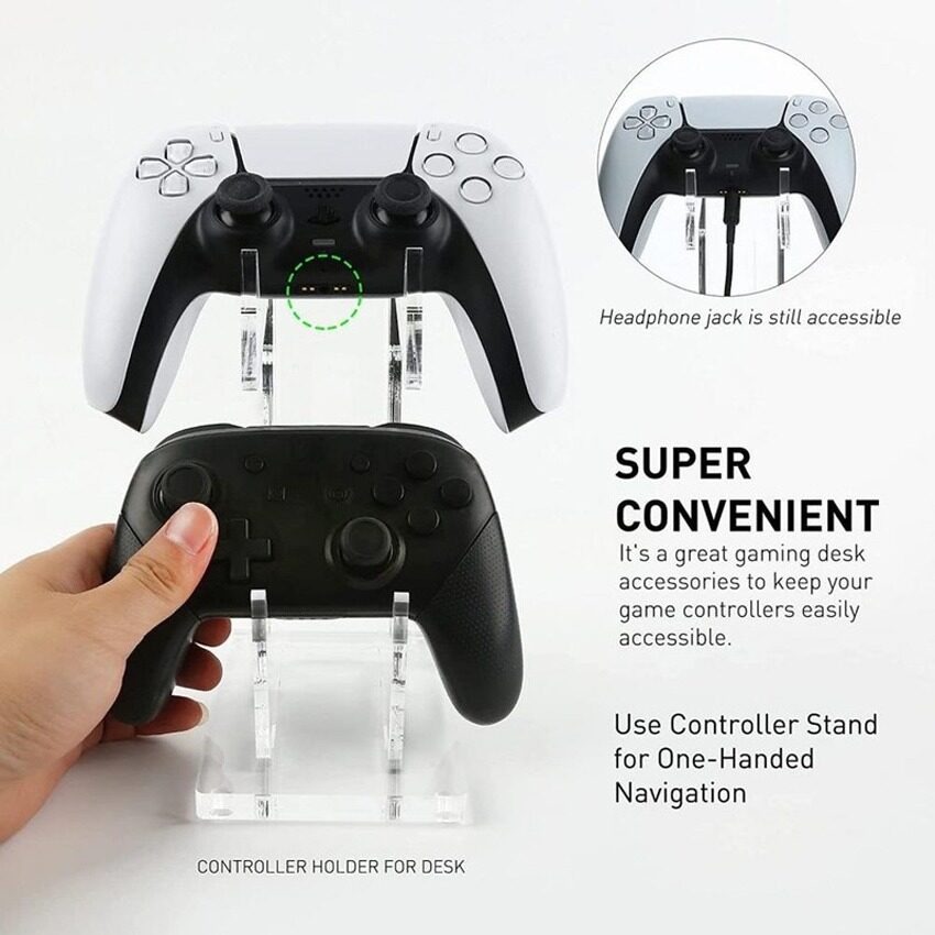Universal Xbox Elite PS5 PS4 Controller Stand Acrylic Gamepad Display ...