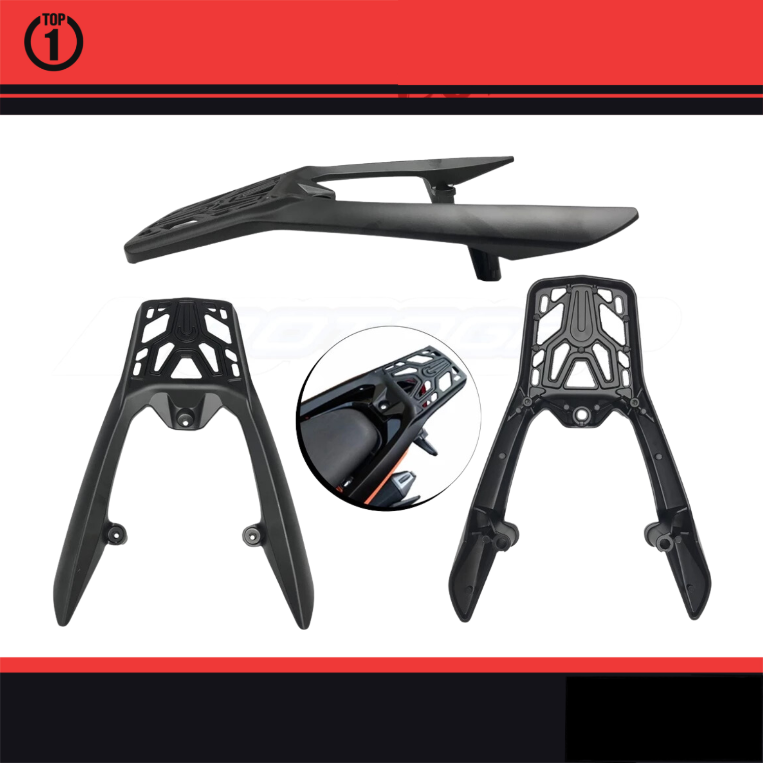 1 pc Honda Click V2 version 2 raven V5 Bracket Top Box Bracket Moto Box ...