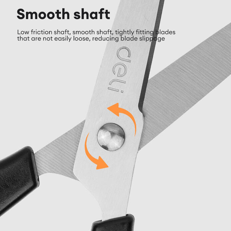 Deli 0603 Scissors Stainless Steel Scissors | Shopee Philippines