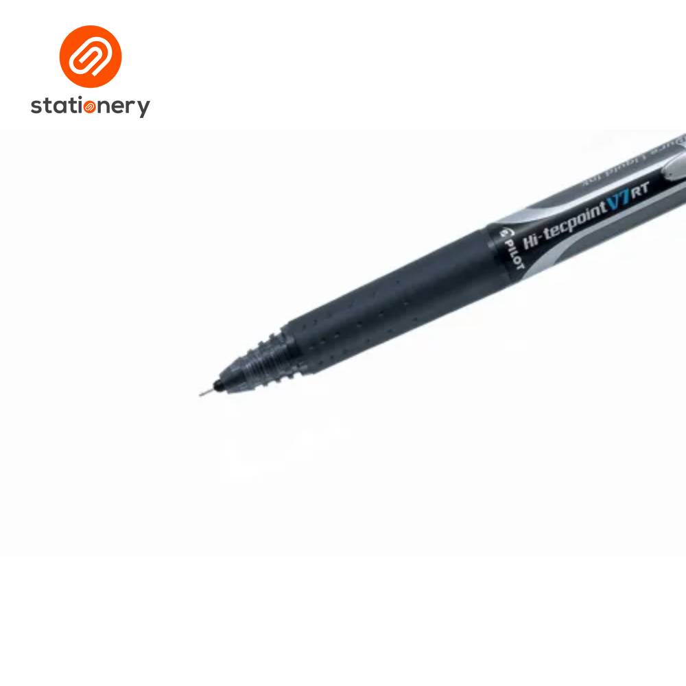 Pilot Hi-Tecpoint V7RT Roller Ball Pen 0.7mm - Black | Shopee Philippines