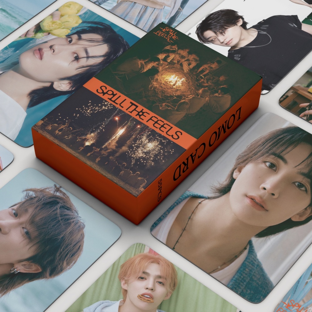 55pcs/box Seventeen Postcards SPILL LOVE MONEY FAME Seventeen LOMO Card ...