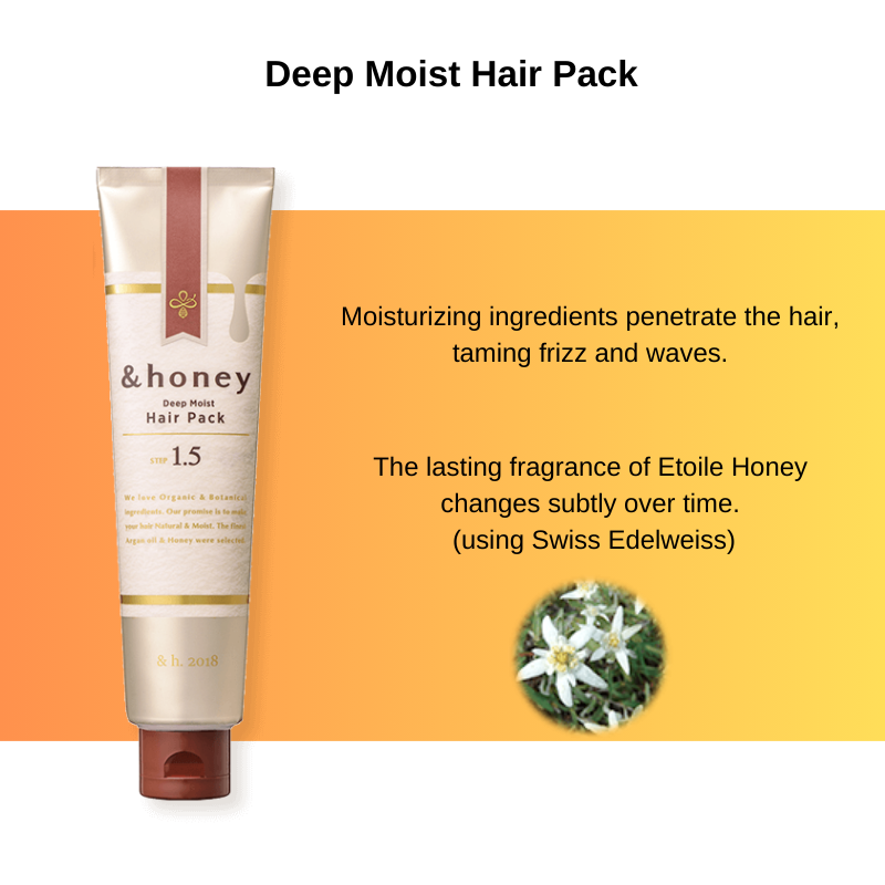 &Honey, Deep Moist, Melty, Shampoo / Hair Pack / Treatment / Hair Oil | Shopee Philippines