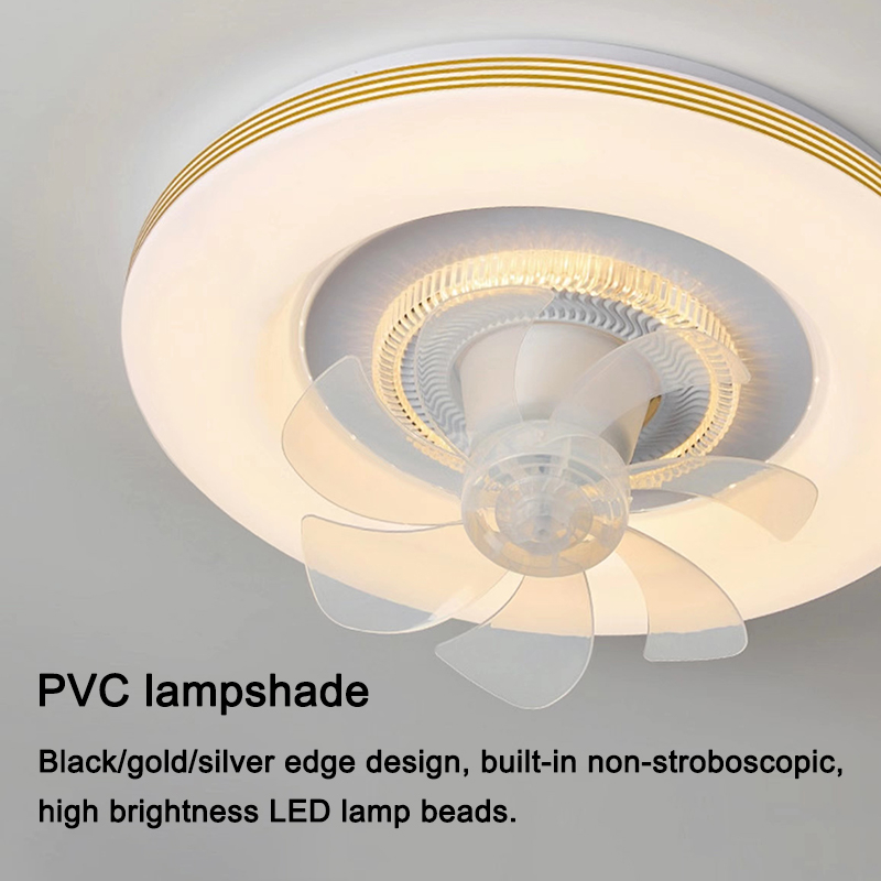 Nordic Ceiling Fan Light Tri Color Lights Ceiling Fan Lamp With Remote ...