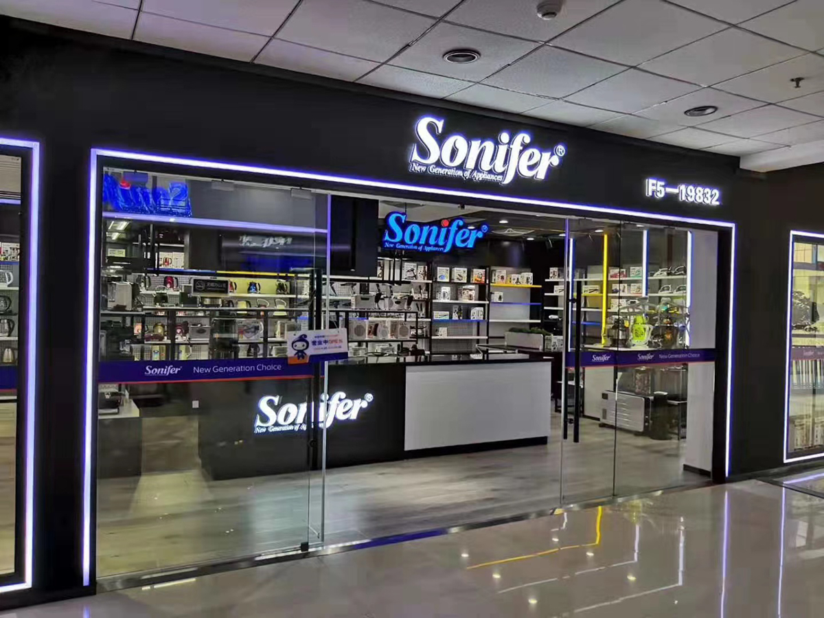 Sonifer Meat Grinder Food Chopper 2.5L 304 Stainless Steel Food Processor for Meat Vegetables ...