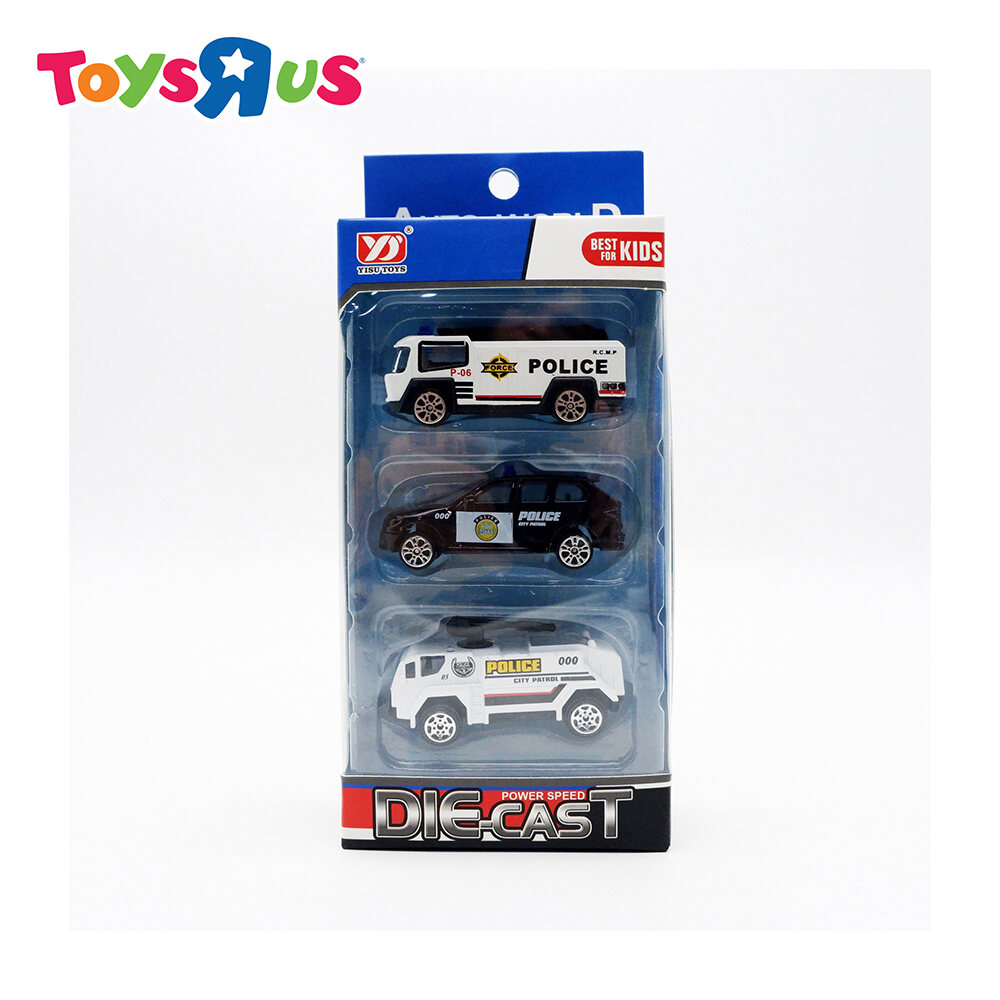 Great Value Toys Auto World - Police Force Die-cast 3 Pack | Shopee ...