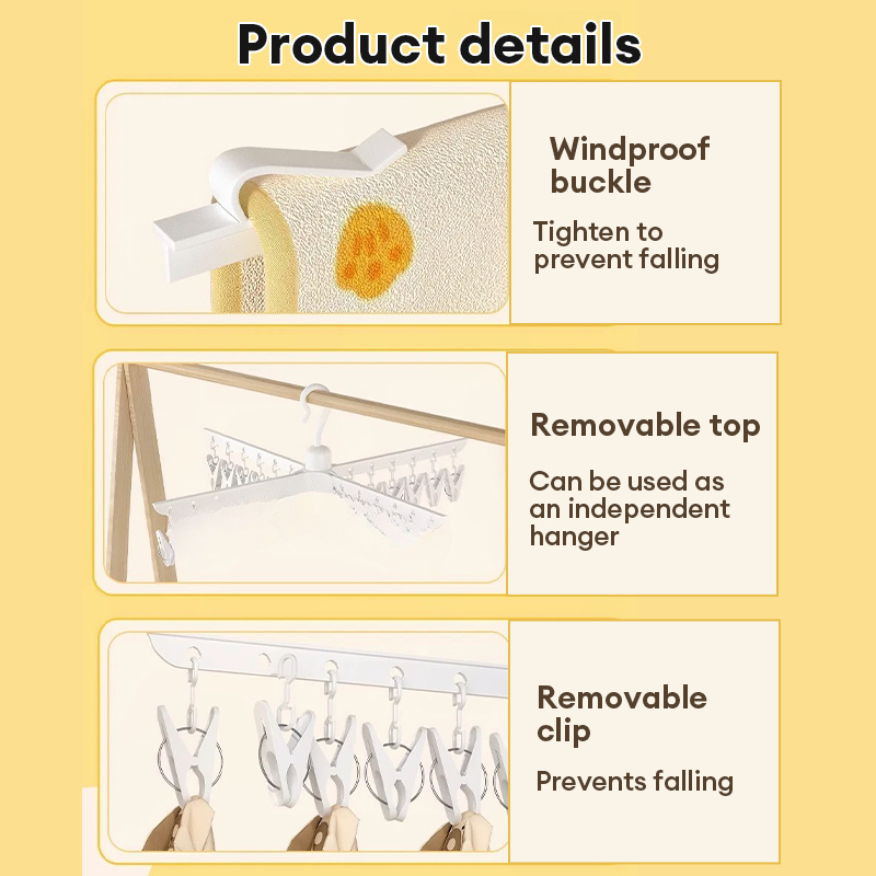 Foldable Clothes Drying Rack Baby chothes Rack Foldable Sampayan With ...