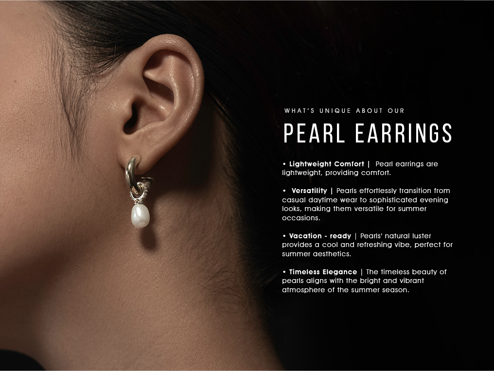 Burvon Pearl Collection Earrings (Simple & Elegant Jewelry) | Shopee ...