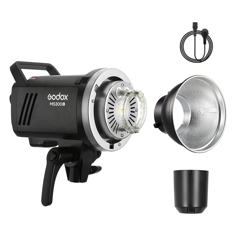 Godox MS300 5600K Strobe Bowens Monolight Lighting and Studio Equipment ...