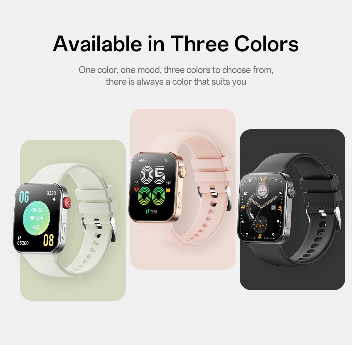 Aolon Foom S4 Smart Watch Ultra-Slim Design Metal Case Running Pace ...