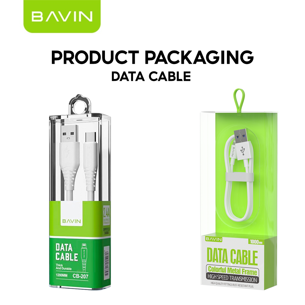 BAVIN CB008 / CB311 1m Fast Charger Cable 2A/2.4A High Speed Charging ...