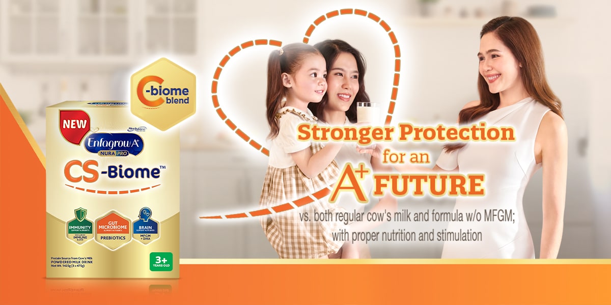 Enfagrow A+ CS Biome 3+ Powdered Milk Drink for CS Born Children 1 ...