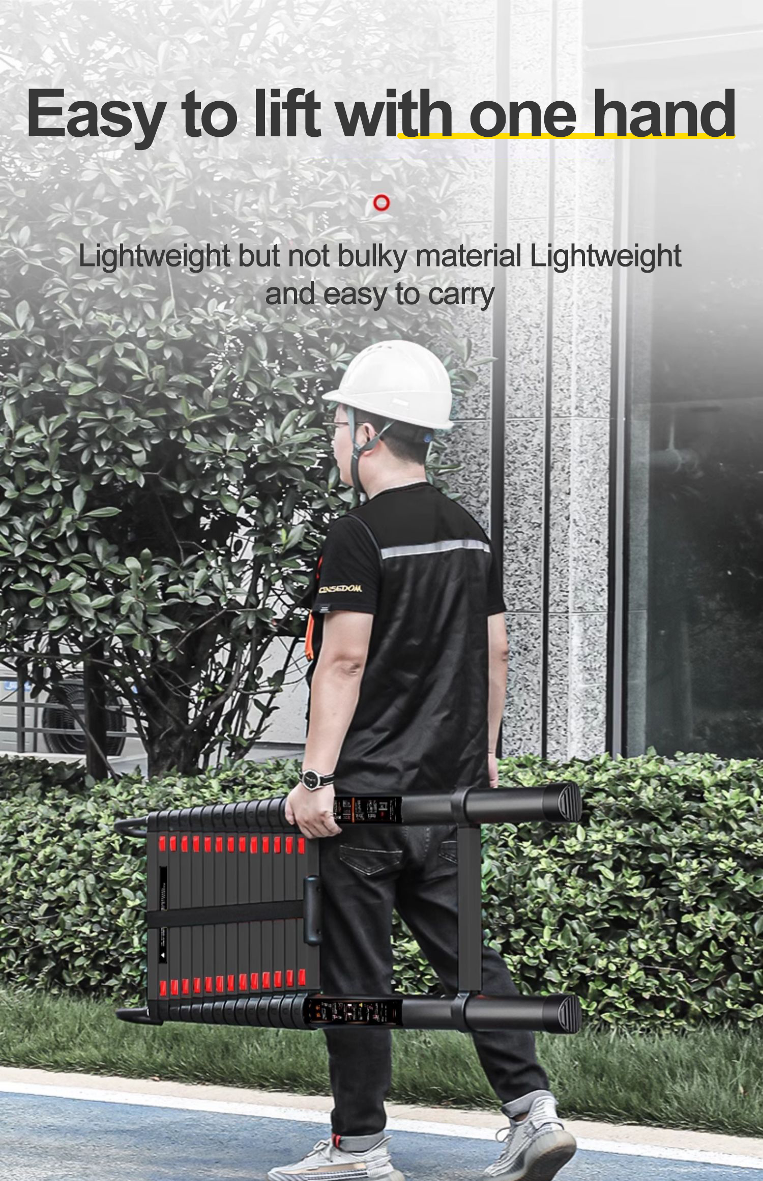 Hot-selling Multi-step Foldable Elevating Aluminum Alloy Ladder ...