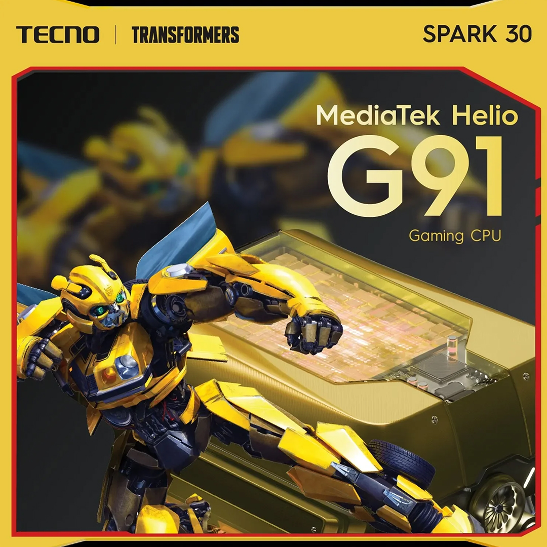 TECNO SPARK 30 Smartphone | 16GB (8+8) + 256GB | Helio G91 Processor | 64MP Sony IMX682 Main ...