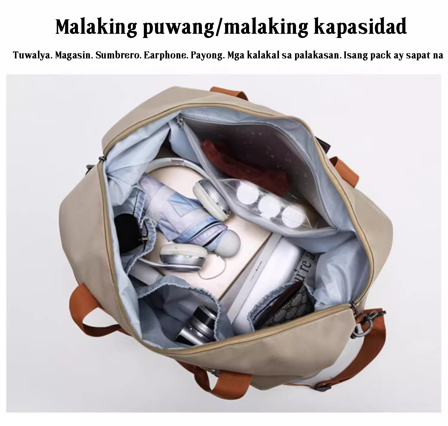 YoYo Travel Bag Women Men Korean Large Capacity Duffle Gym Sports Travelling Weekender Bags ...