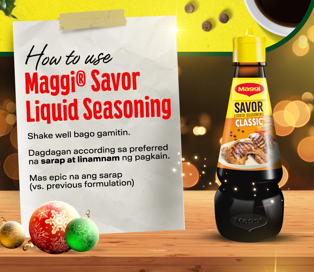 Maggi Savor Classic Liquid Seasoning 130ml | Shopee Philippines