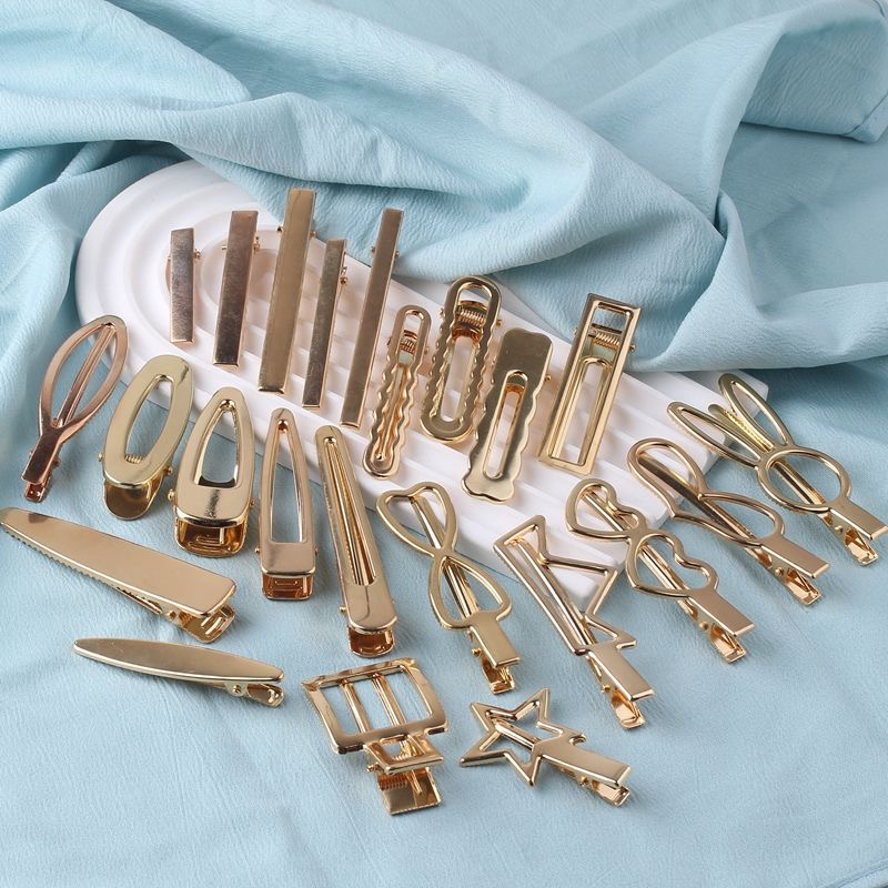 SJW RANDOM 10pcs/SET DIY Duck Clip Hollow Out Hair Accessories Jewelry ...