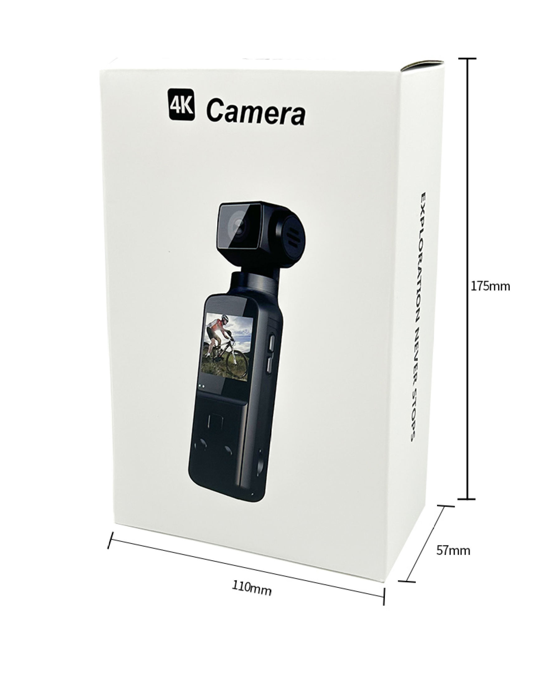 Alston 4K Ultra HD Pocket Action Camera 1.33 inch Anti shake of the ...